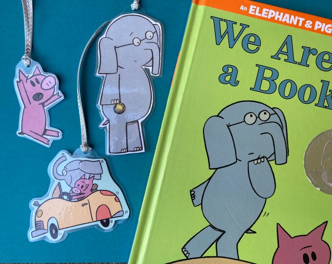 Elephant & Piggie Bookmarks, Elephant and Piggie, Mo Willems, Books ...