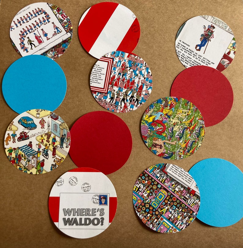 Wheres Waldo Garland, 3 Circle Garland, Party Decor, Kids Room Decor ...