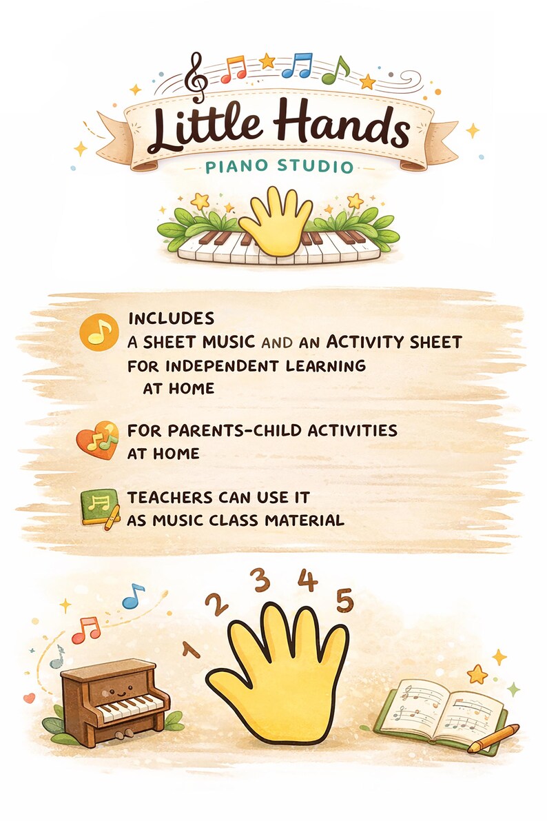 Hot Cross Buns | Color-coded Beginner Piano Sheet Music & Activity ...