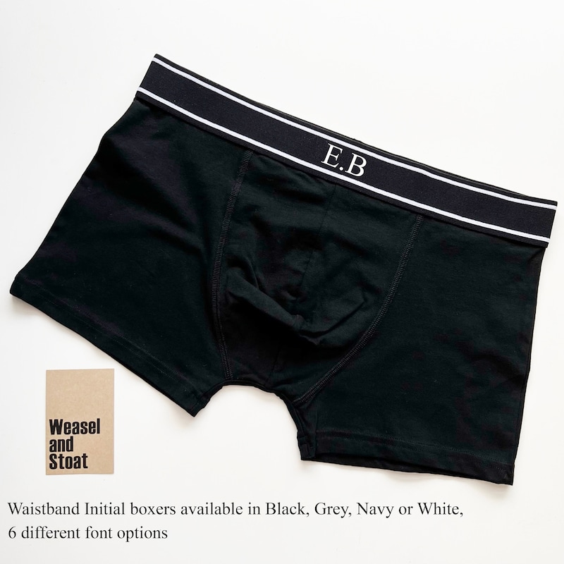 Embroidered Boxers - Etsy