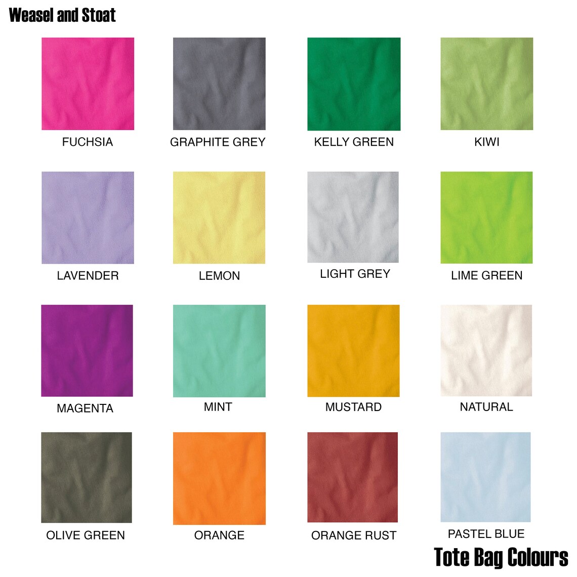 Personalised Name Print Tote Bag – Vibrant Colors, Custom Shopping Bag ...