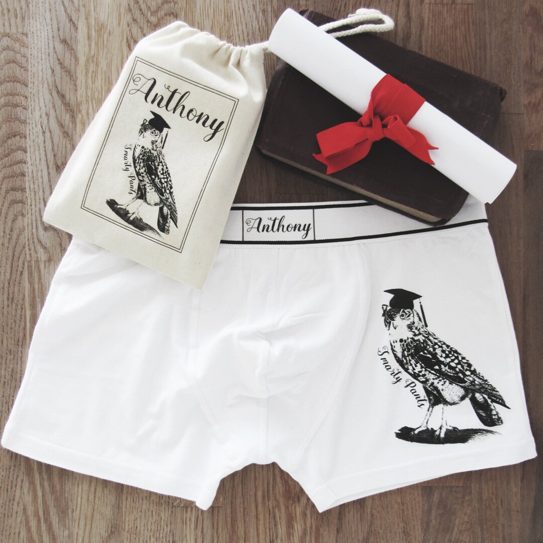 Smarty Pants, Exam, Graduation Personalised Boxer Briefs, Personalized ...