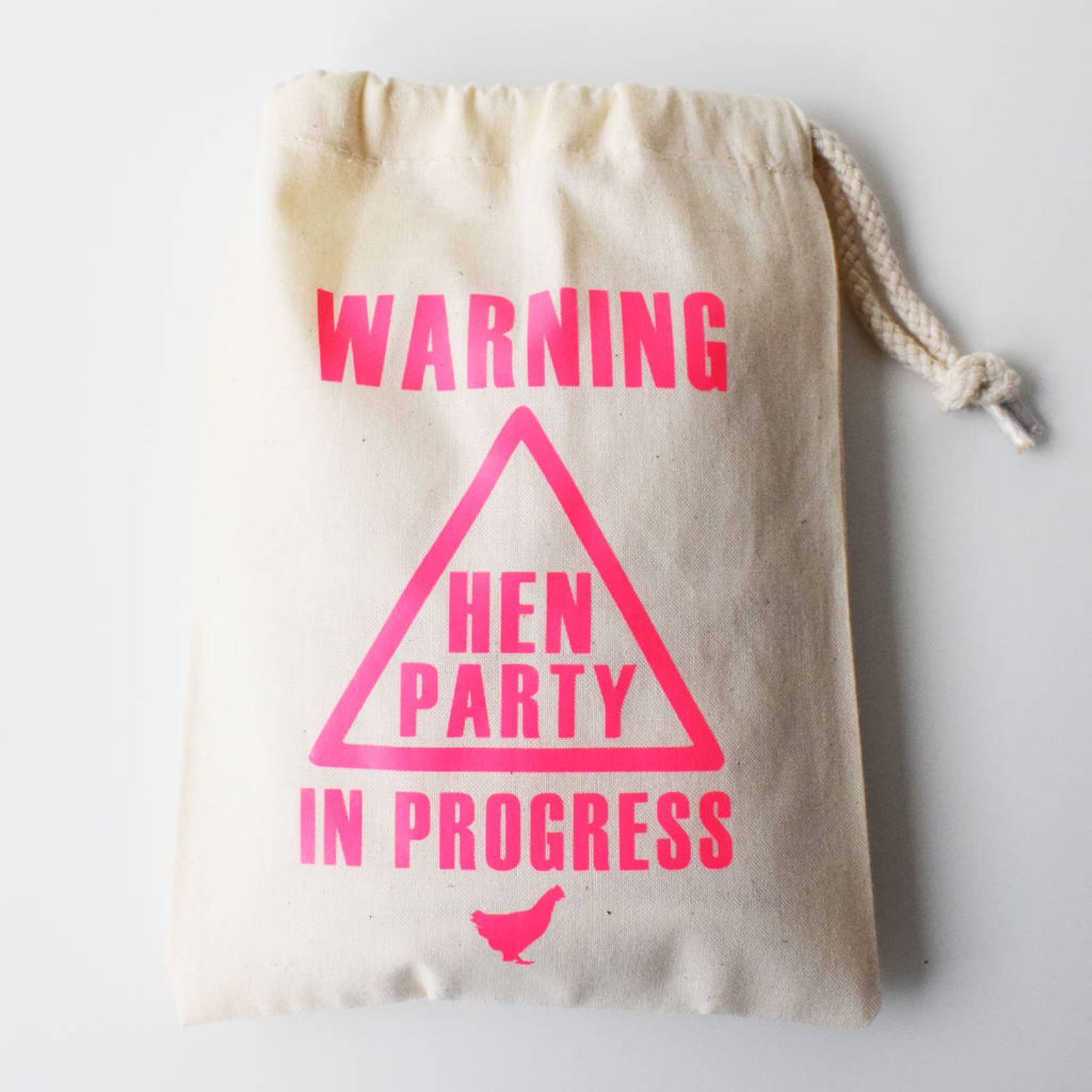 Hen Party Bags Warning Hen Party Bachelorette Party Bag - Etsy