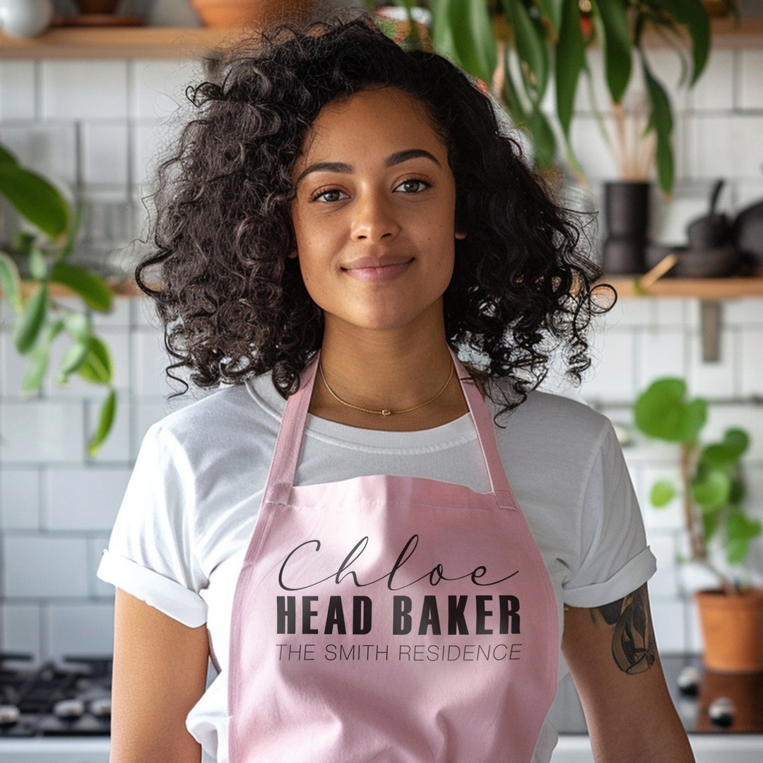 Bespoke Personalised Apron: Perfect Gift for Him or Her - Baking Gift ...