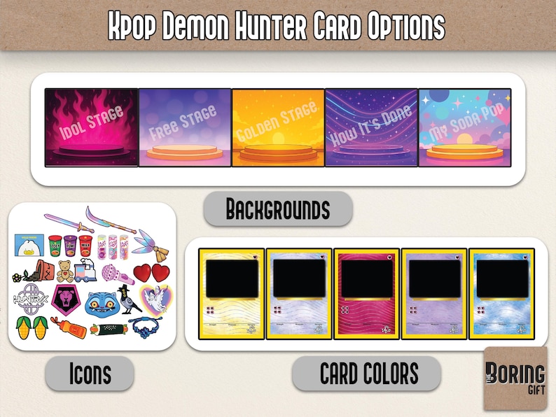 Personalized Kpop Demon Hunters, Birthday Gift for Kids, Build Your Own ...