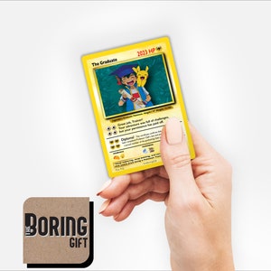 Pikachu Graduation Card Class of 2023 Handmade Pokemon Gift for Him - Etsy