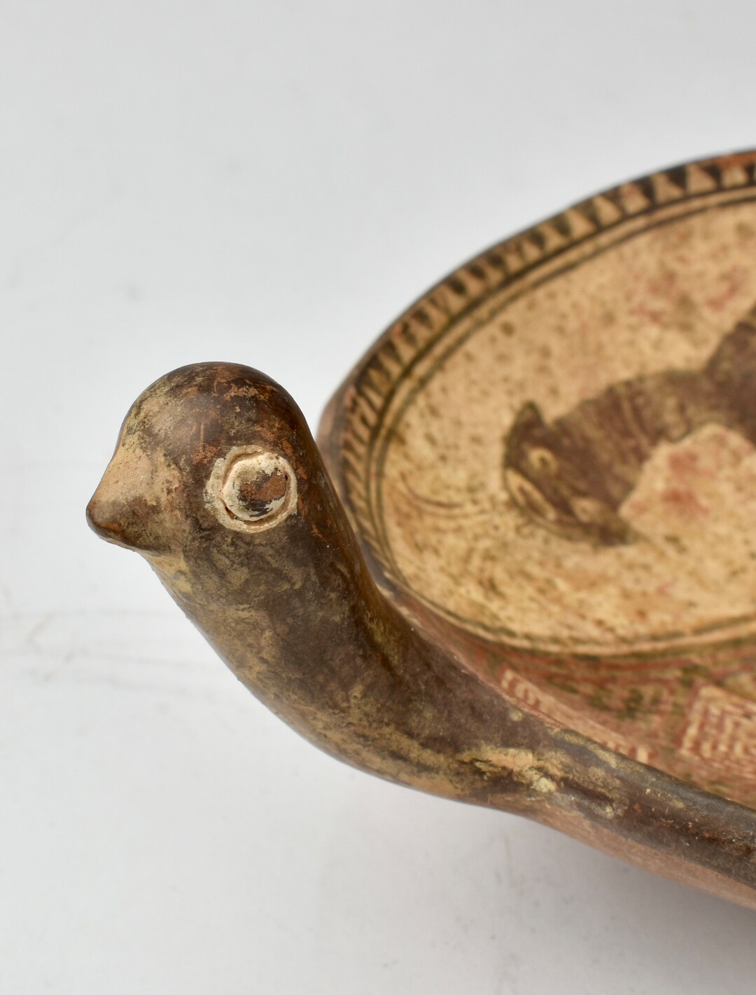 Inca Dish With Bird Head Handle Ca. 1535 AD. Rare - Etsy