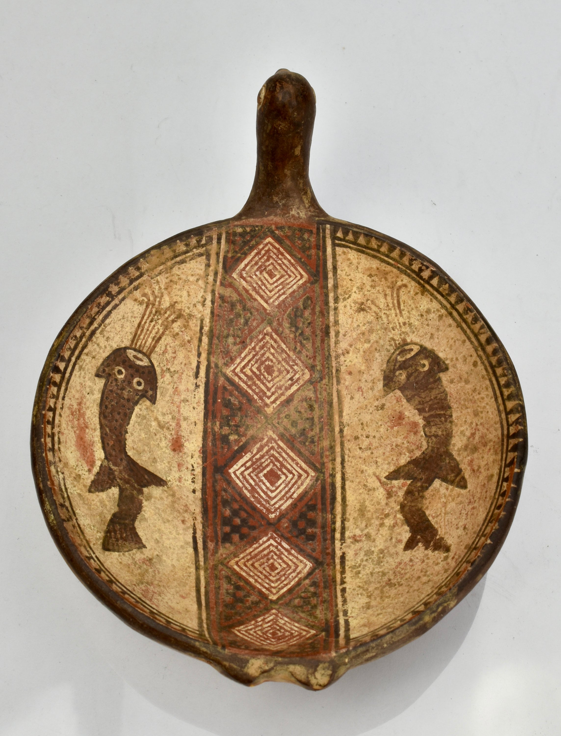 Inca Dish With Bird Head Handle Ca. 1535 AD. - Rare - Etsy