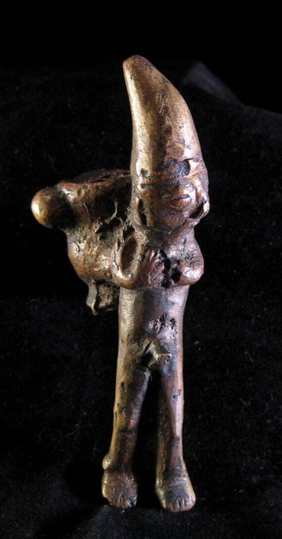 Genuine Chimu Inca Copper Coquero Capacocha Figurine ca. - Etsy.de