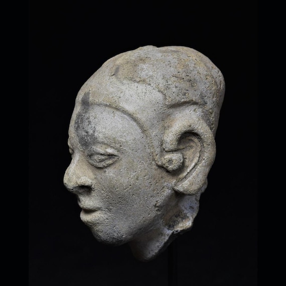 Pre Columbian Head File:Pre Columbian Sculpture At New Orleans Museum