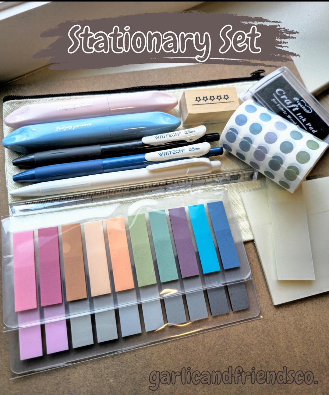 Book Notetaking/annotating Supply Kit - Back to School, College, Study ...