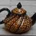Custom Spiral LEOPARD PRINT Teapot, Exotic Ceramic Teapot, Leopard ...