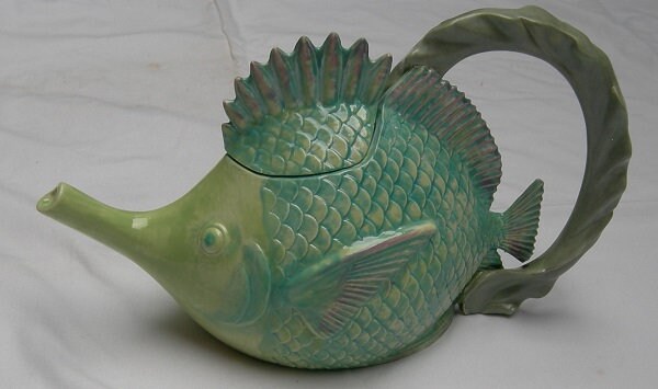 Custom Tropical Fish Tea set Hand Painted Fish Teapot | Etsy