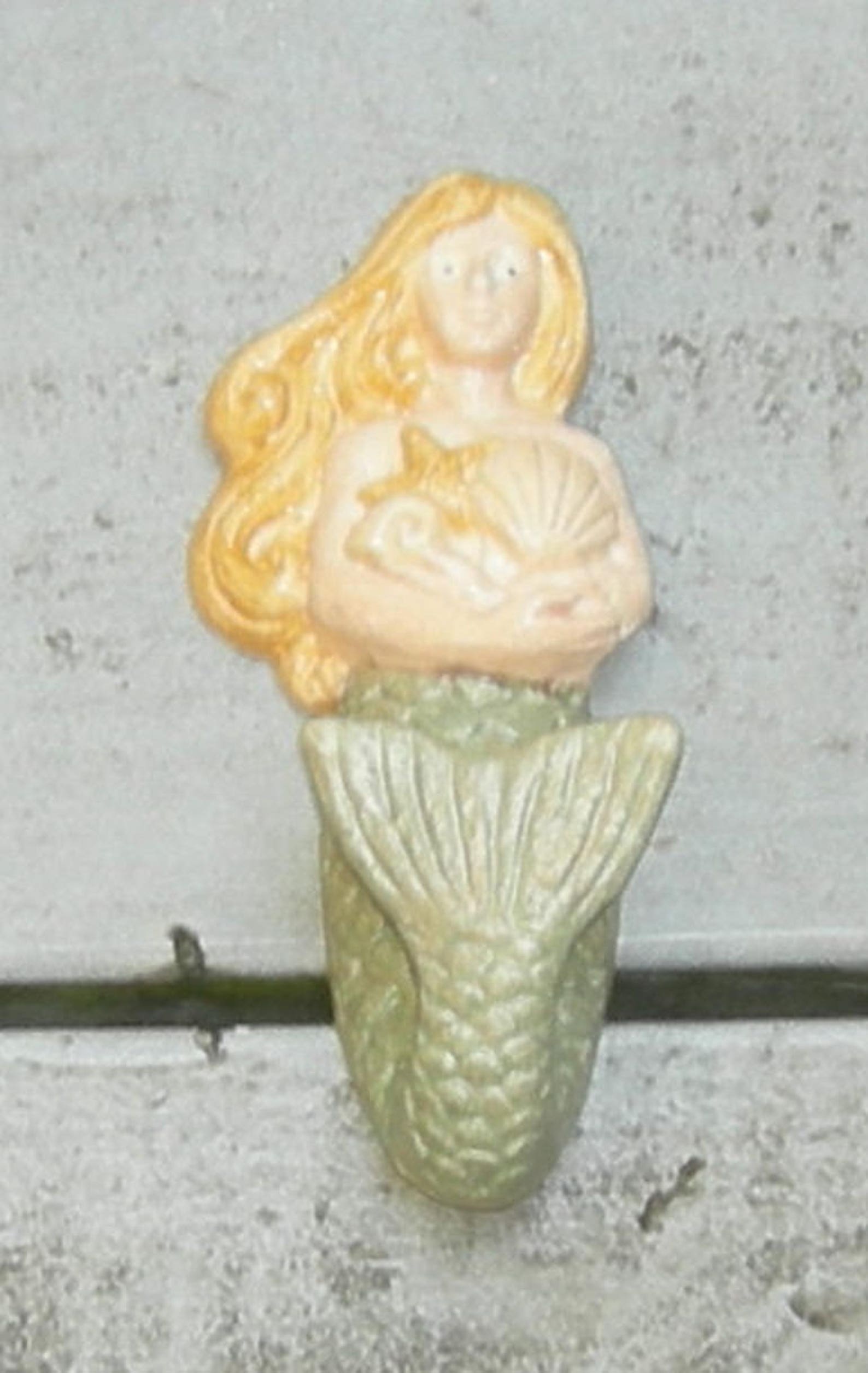 Custom Nautical MERMAID HOOK Beach Cottage Décor Ceramic - Etsy