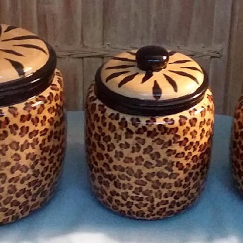 Leopard Kitchen - Etsy
