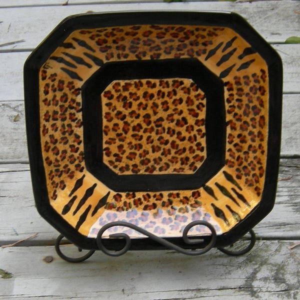Leopard Dinnerware - Etsy