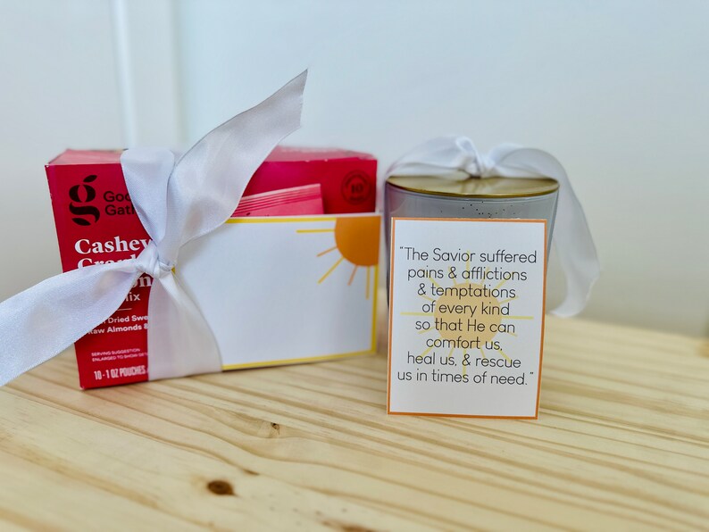 LDS Think Celestial Care Package Printable Decor Kit - Etsy