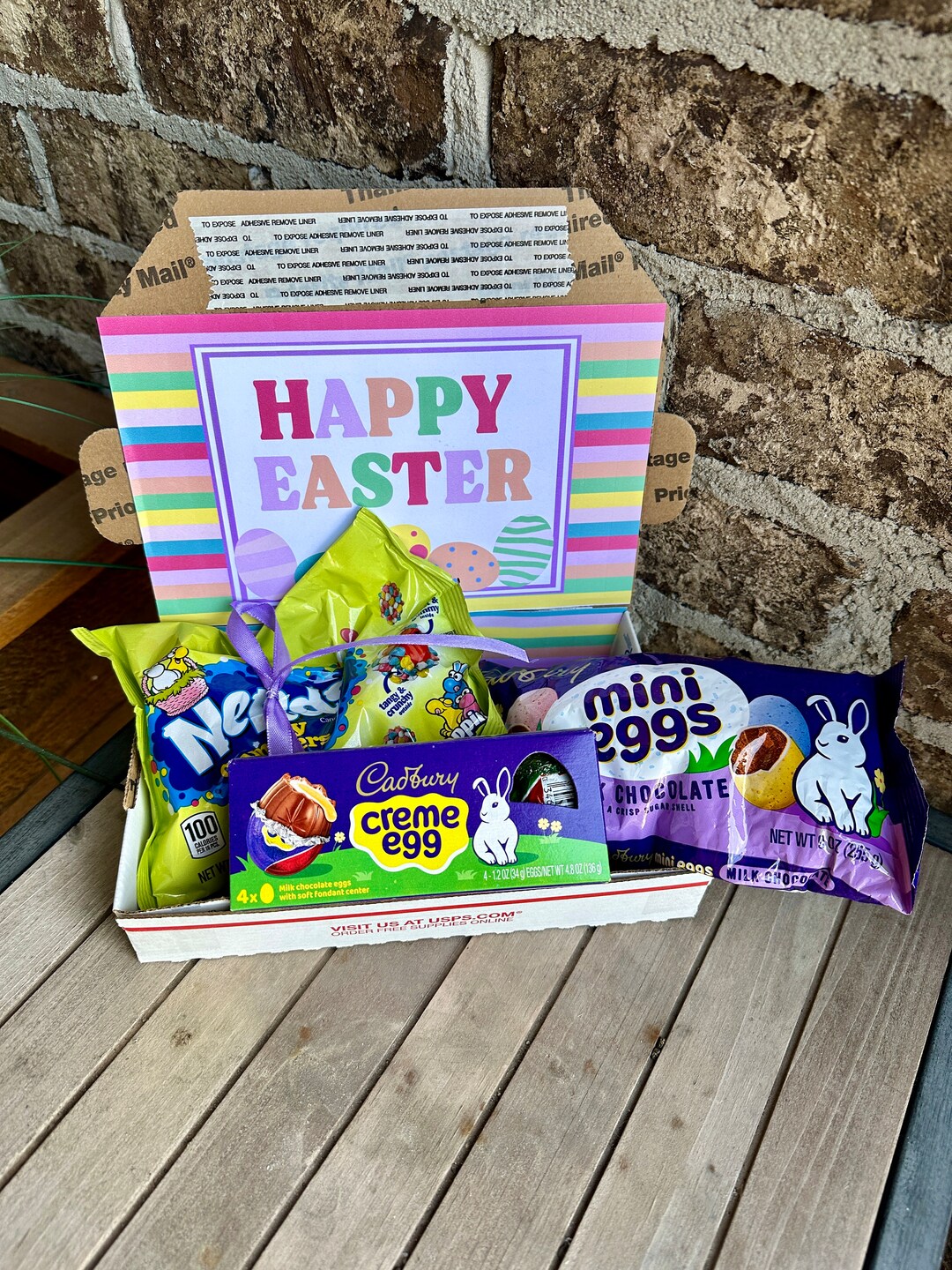 Easter Care Package Printable Decor (small USPS Box) - Etsy