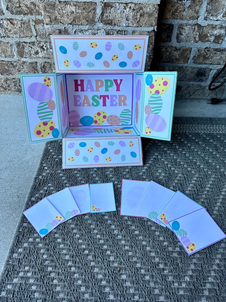 Easter Care Package Printable Box Decor (missionaries, Grandchildren ...