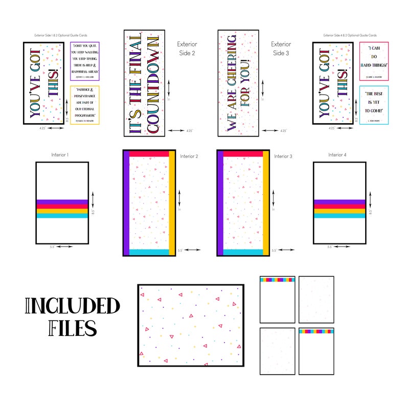 Final Countdown Care Package Printable Box Decor (LDS Missionaries ...