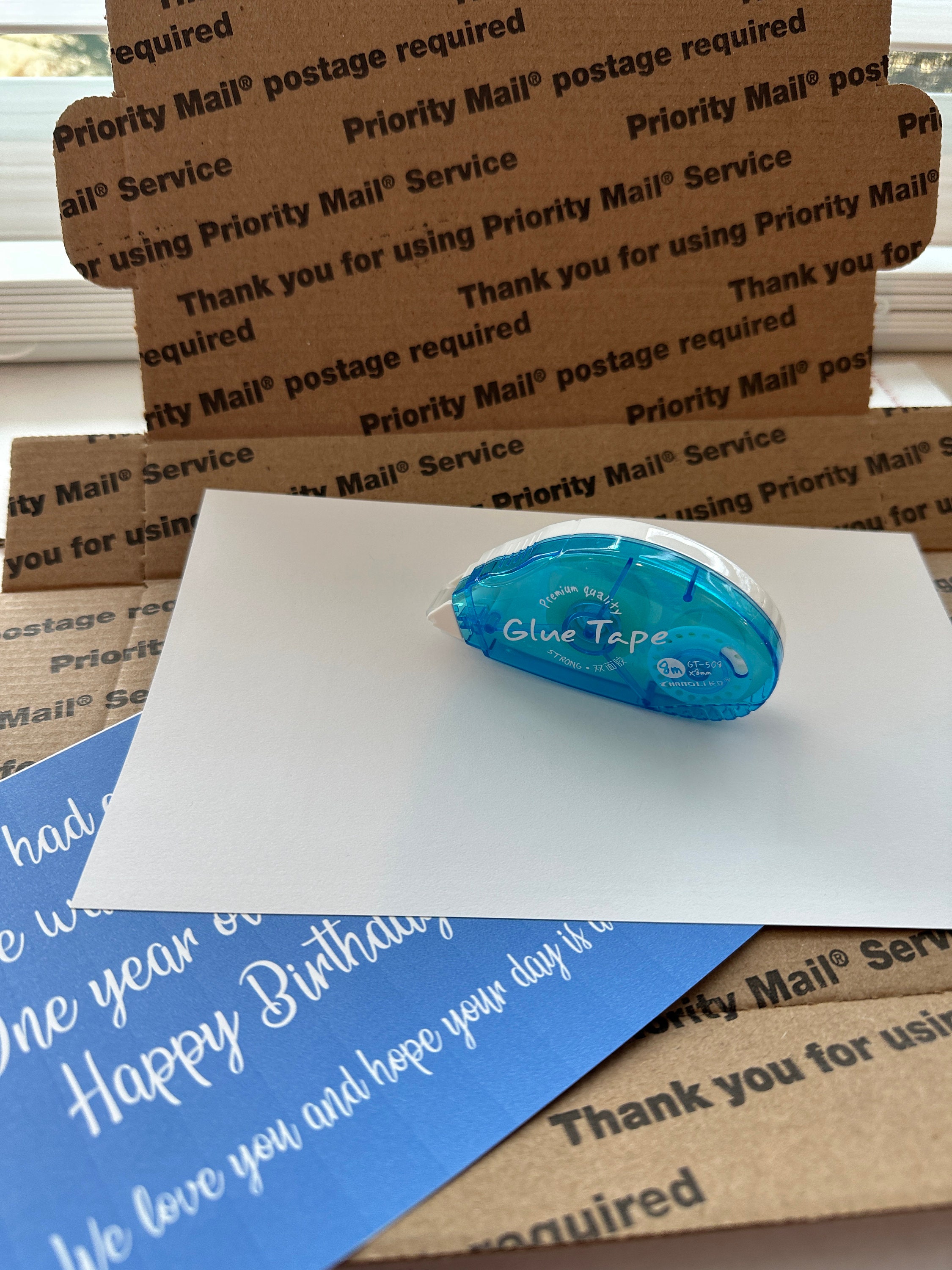 LDS Missionary Birthday USPS Box Decor (primary Colors) - Etsy