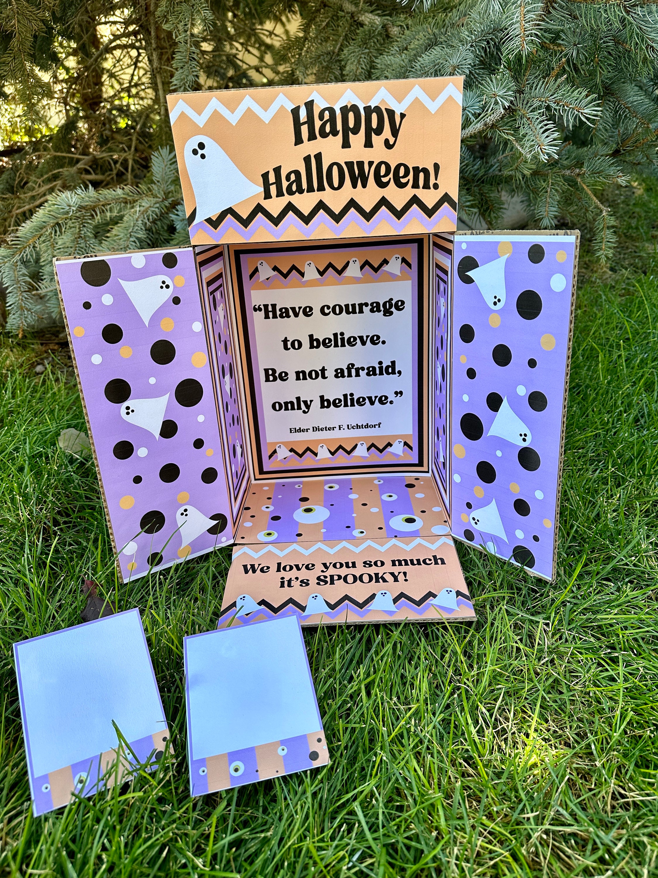 LDS Missionary Halloween Care Package Printable Decor - Etsy