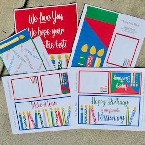Birthday Care Package Printable (LDS Missionary/college Student) - Etsy