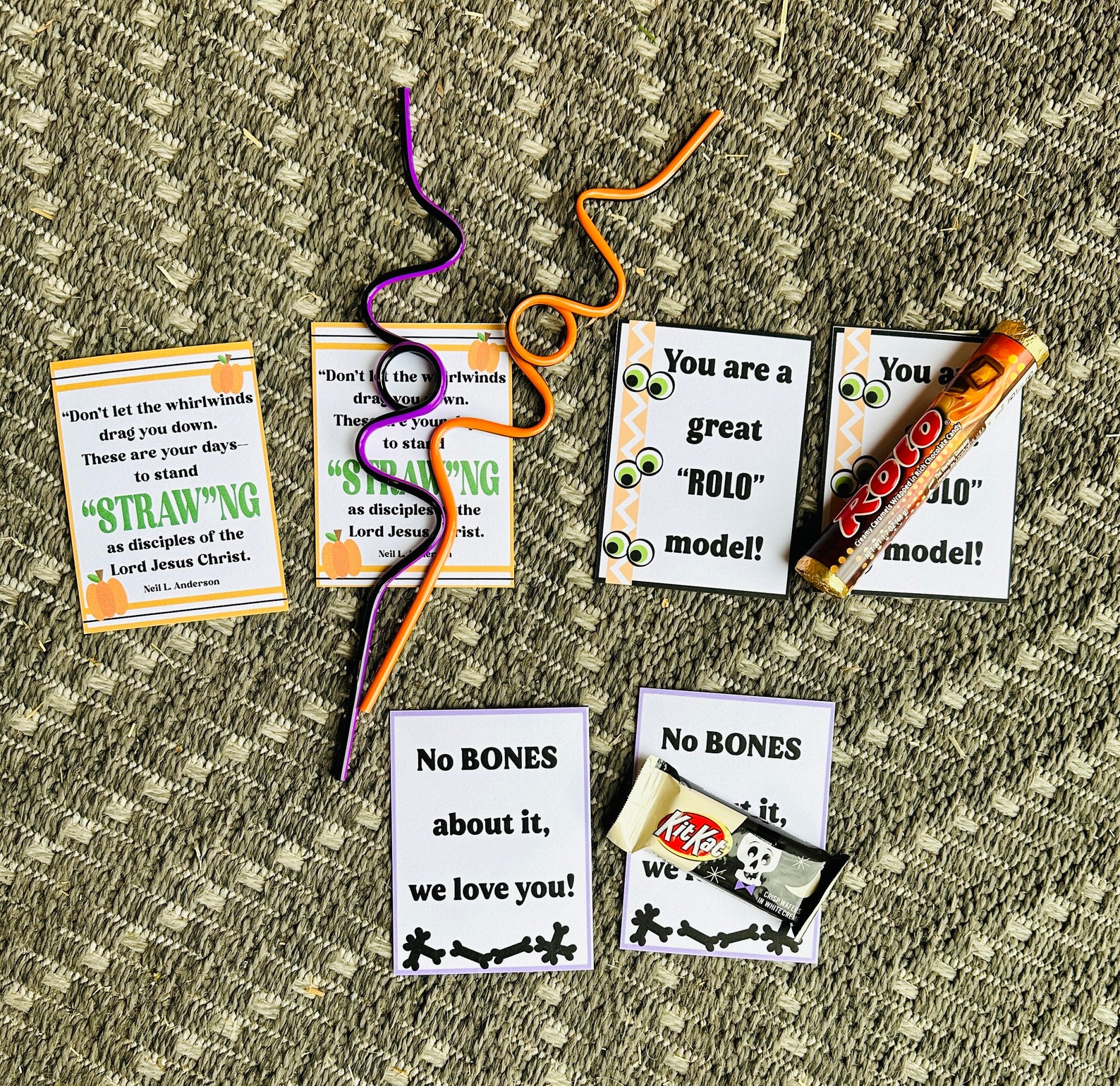 LDS Missionary Halloween Printable Treat Tags (set of 9) - Etsy