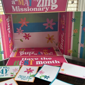 Month of May LDS Missionary Care Package Box Decor - Etsy
