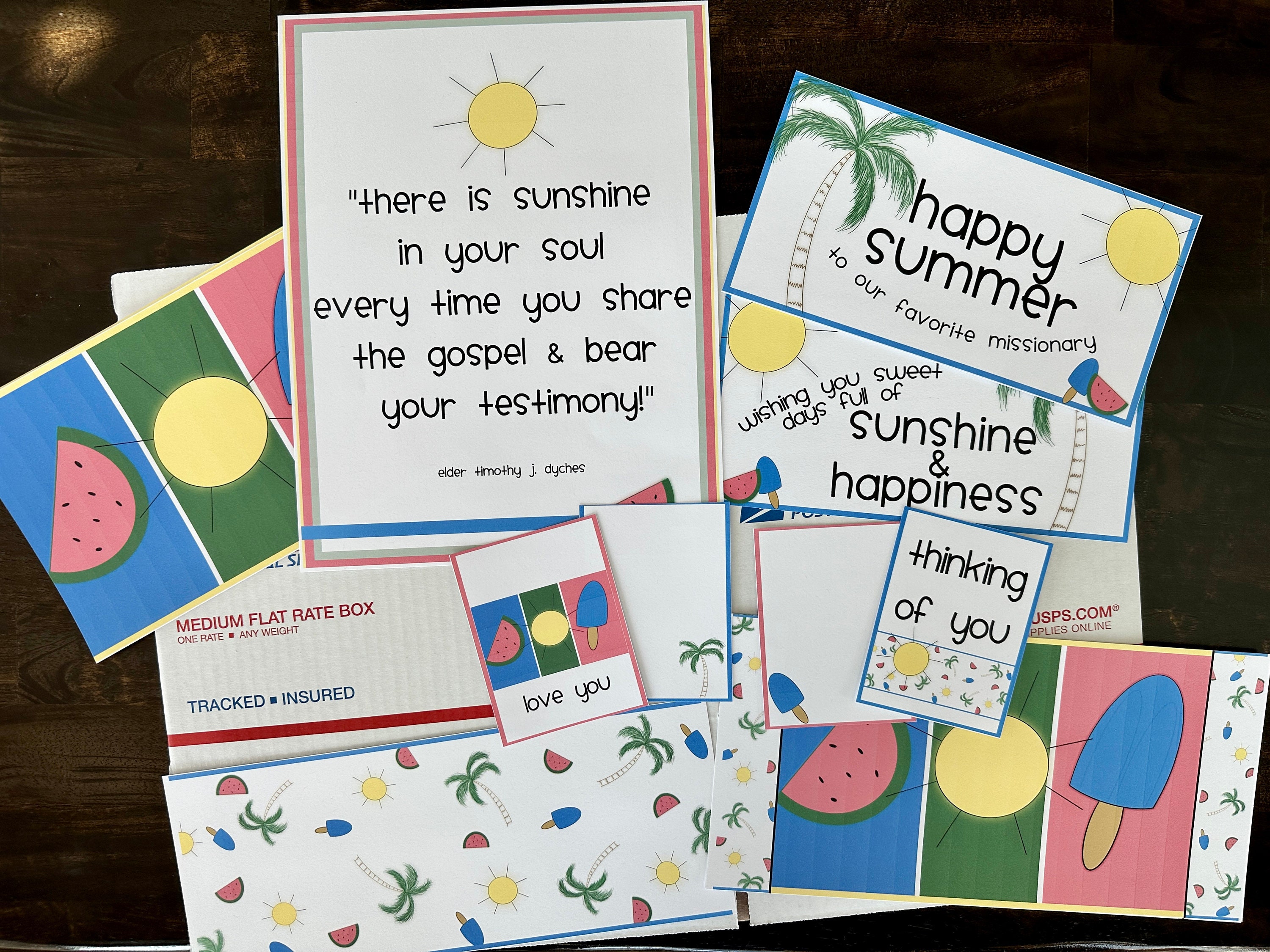 LDS Missionary Summer Care Package - Etsy