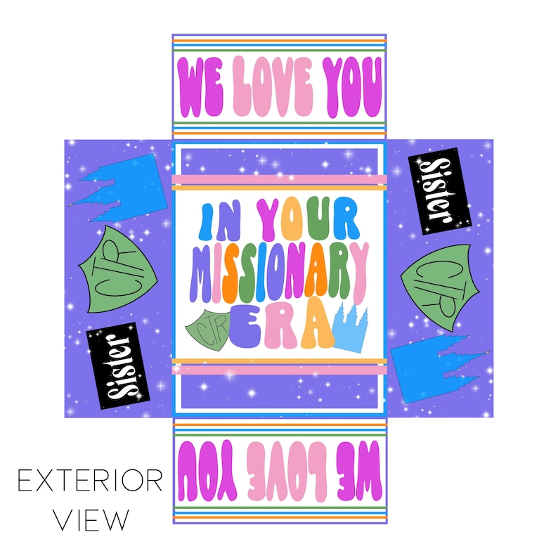 In Your Missionary Era PRINTABLE Care Package - Etsy