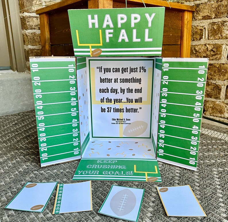 LDS Missionary Fall Care Package Box Decor - Etsy