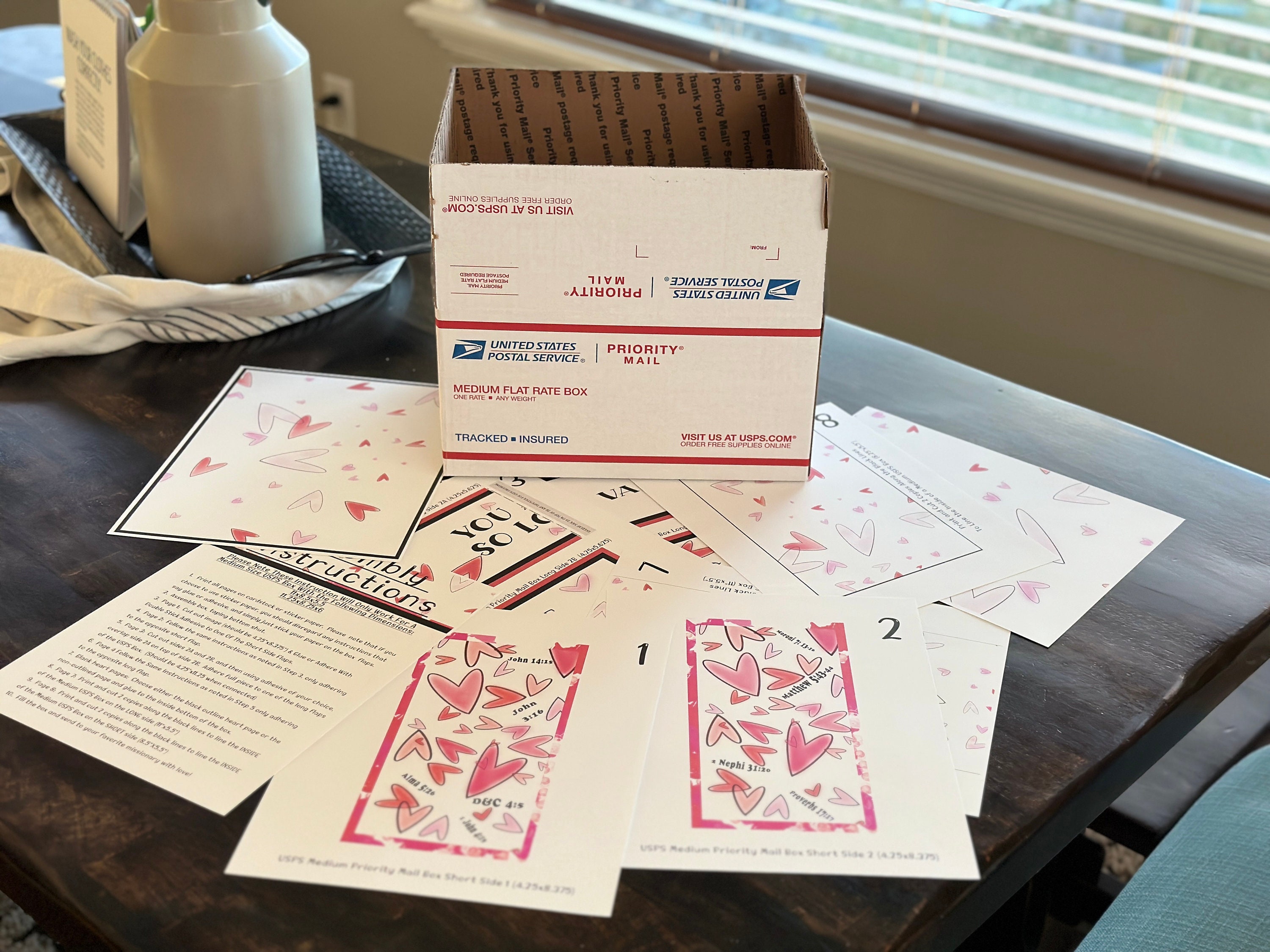 Valentine Care Box for LDS Missionaries (PRINTABLE) - Etsy