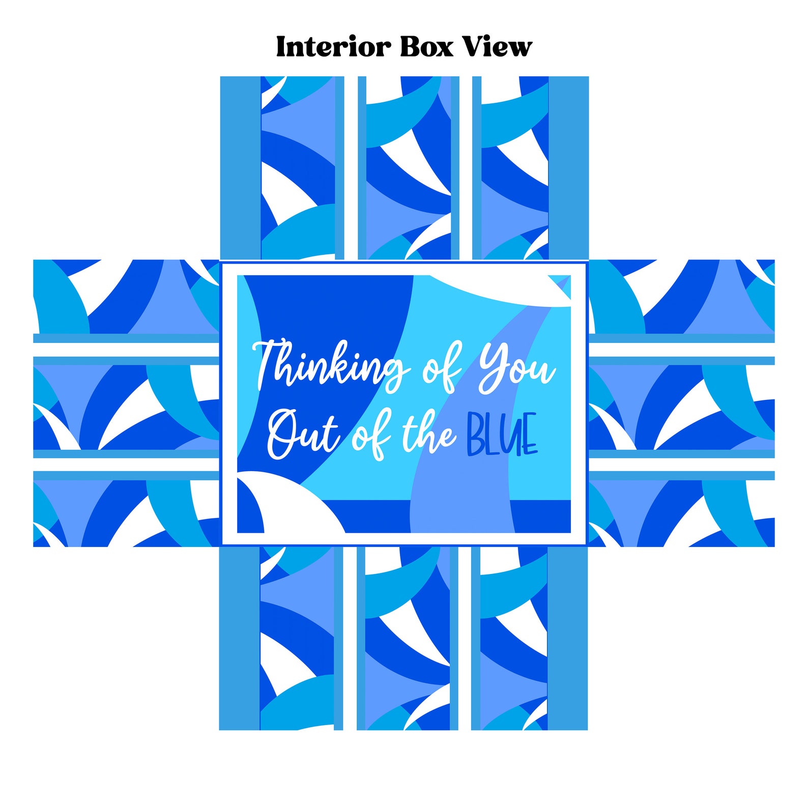 Out of the Blue Care Package Box Decor (LDS Elder/sister Missionary ...