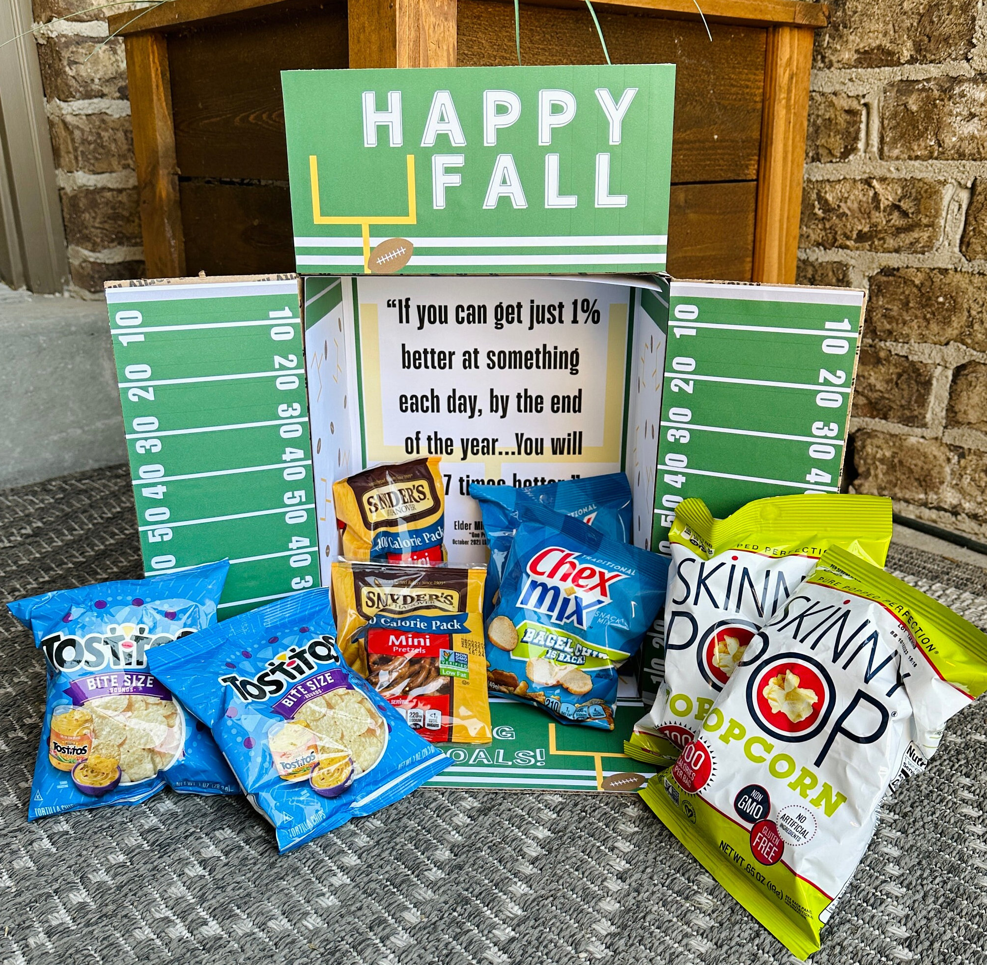 LDS Missionary Fall Care Package Box Decor - Etsy