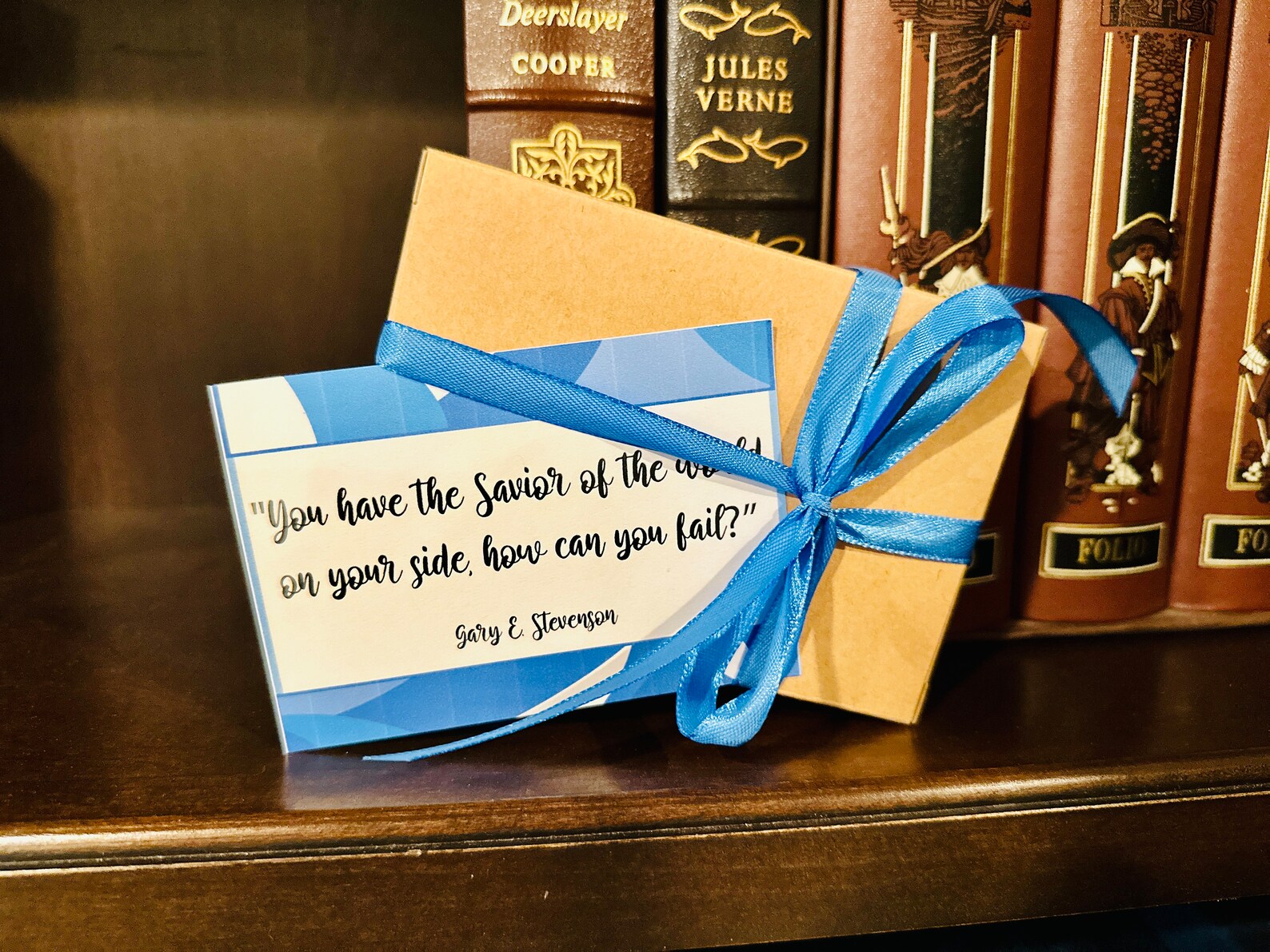 Out of the Blue Care Package Box Decor (LDS Elder/sister Missionary ...