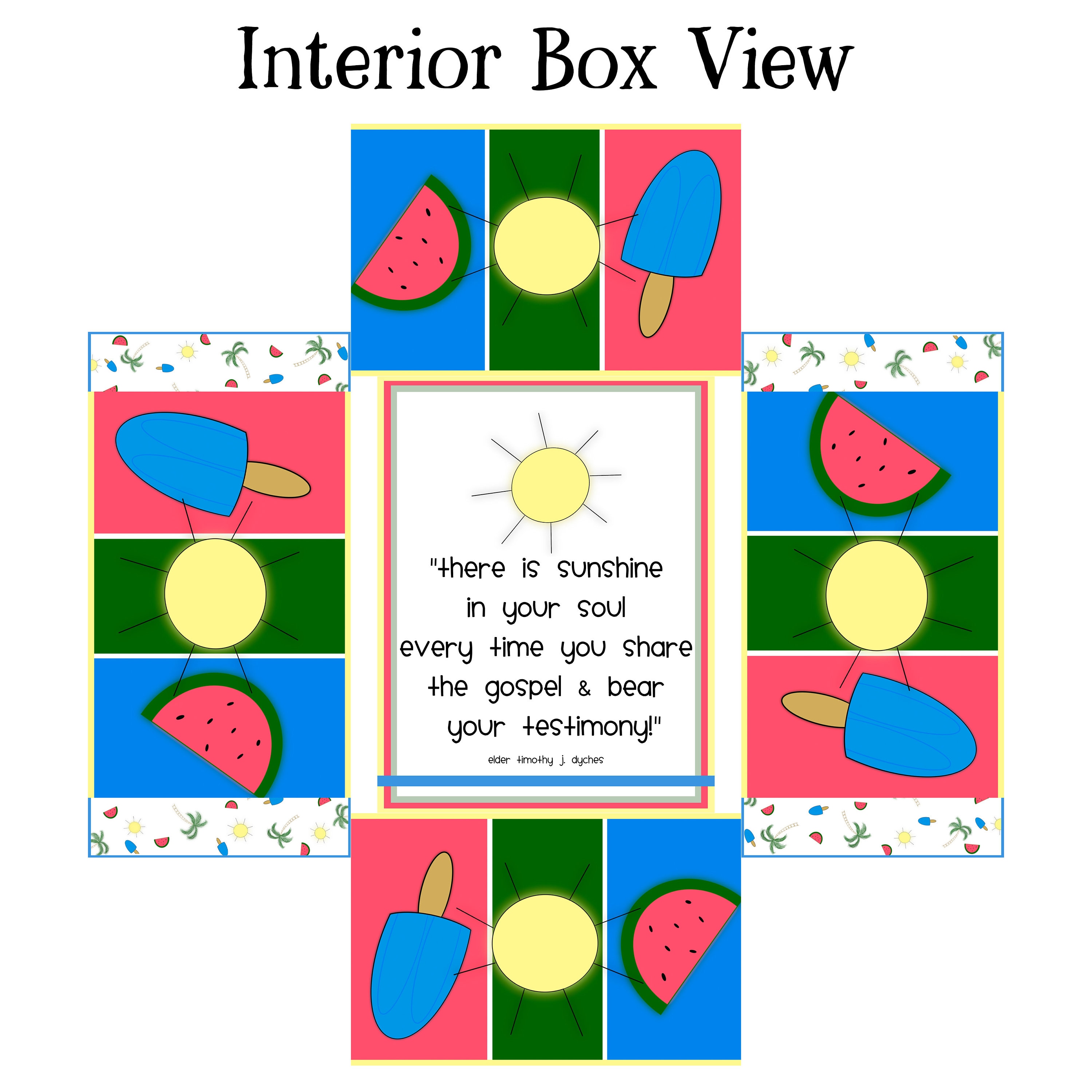 LDS Missionary Summer Care Package - Etsy