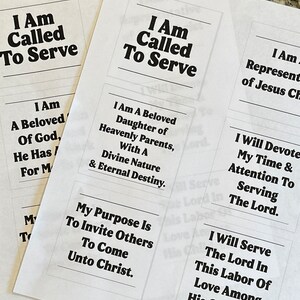 LDS Missionary Mission Call Sticky Note Reminders - Etsy