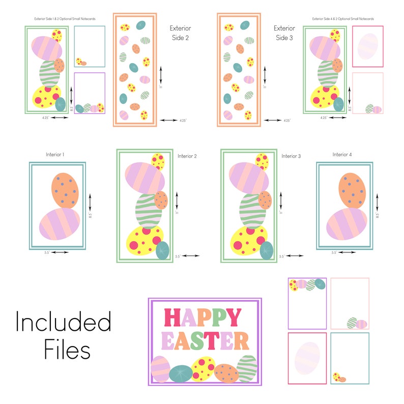 Easter Care Package Printable Box Decor (missionaries, Grandchildren ...