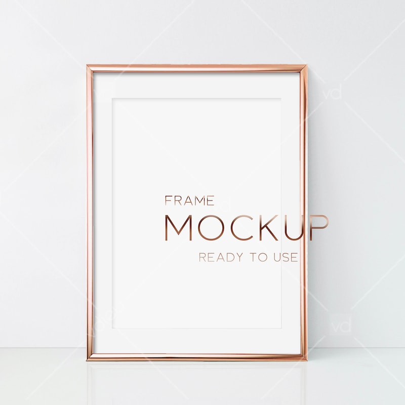 Rose Gold Frame - Etsy