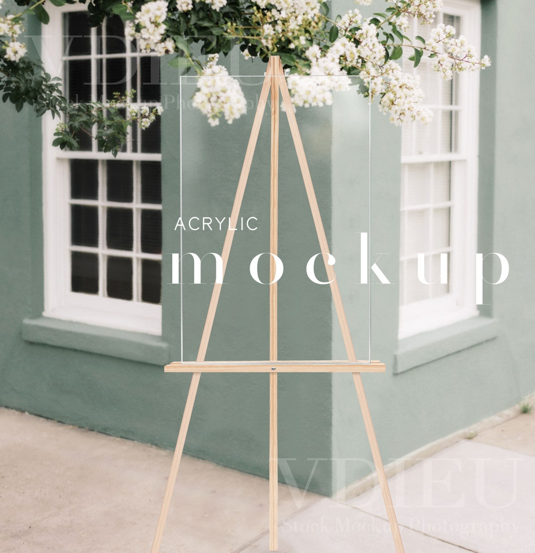 24x36" Acrylic Sign Mockup: Welcome Sign Display (digital Download) - Etsy