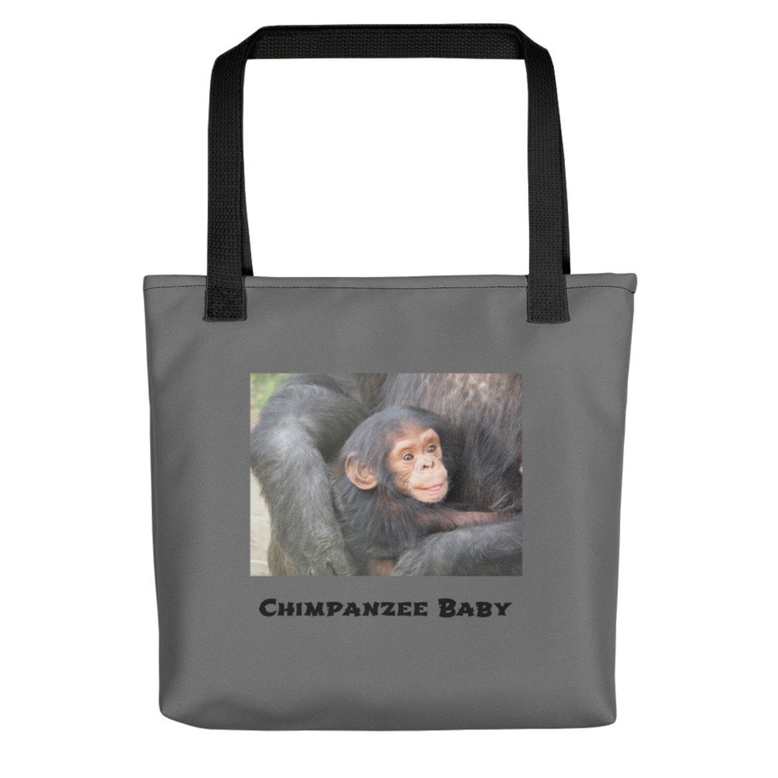 Chimpanzee Anamax Animal Tote Bag - Etsy