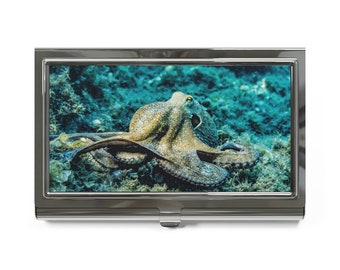 Octopus Business Card Holder - Etsy