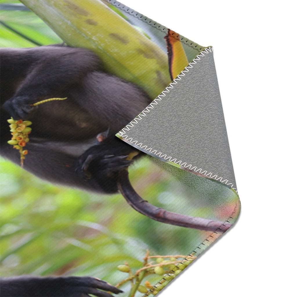 Monkey Area Rug - Etsy