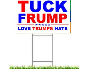 Trump yard sign | Etsy