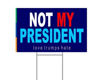 Trump yard sign | Etsy