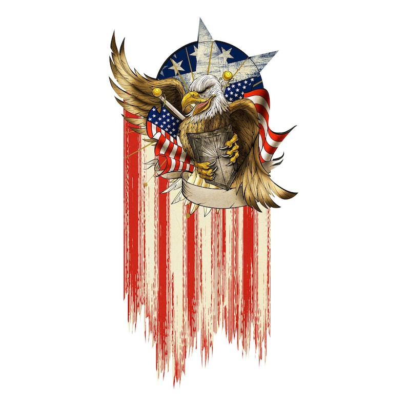 Americana Politico Decal American Decal USA Decal Full | Etsy