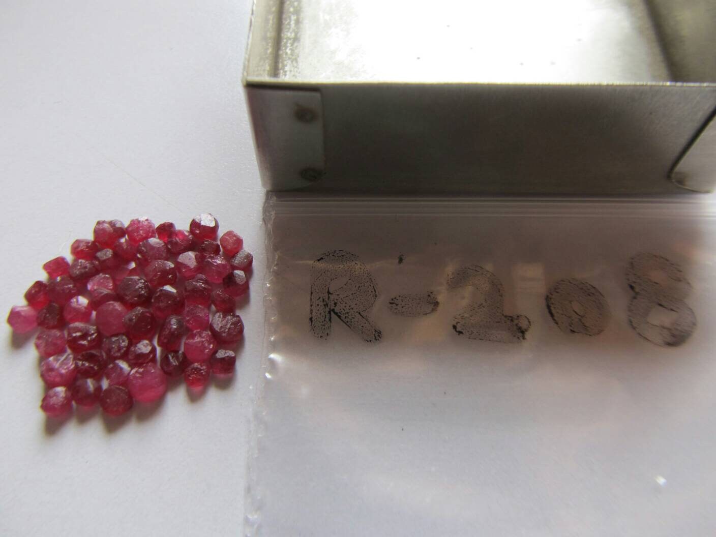 Natural / Untreated / Unpolished / Unfaceted / Ruby / | Etsy