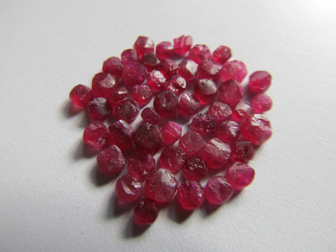 Natural / Untreated / Unpolished / Unfaceted / Ruby / Mozambique ...