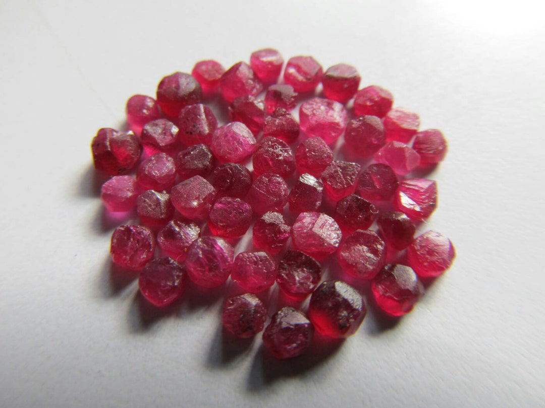 Natural / Untreated / Unpolished / Unfaceted / Ruby / Mozambique ...